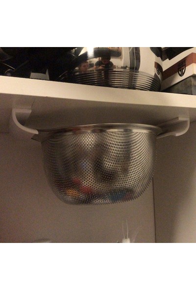 Aldım Geldi Kevgir / Aufbewahrung Für Nudelsieb (O.ä.) Için Depolama Çözümü Plastik Aparat