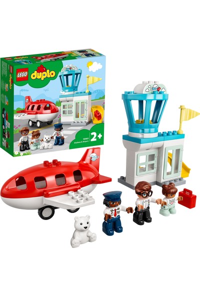 LEGO® Duplo® Kasabası Uçak ve Havaalanı 10961 Yapım Oyuncağı; Çocuklar İçin Yaratıcı Oyun Seti; Küçük Çocuklar İçin Eğlenceli, Harika Bir Hediye (28 Parça) LEGO® Duplo® Kasabası Uçak ve Havaalanı 10961 Yapım Oyuncağı; Çocuklar İçin Yaratıcı Oyun Seti; Küçük Çocuklar İçin Eğlenceli, Harika Bir Hediye (28 Parça)