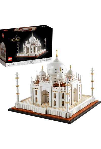 LEGO® Architecture Mimari Simgeler Koleksiyonu Tac Mahal 21056 Yapım Seti; Yetişkinlere Yönelik Koleksiyonluk Sergi Modeli (2022 Parça) LEGO® Architecture Mimari Simgeler Koleksiyonu Tac Mahal 21056 Yapım Seti; Yetişkinlere Yönelik Koleksiyonluk Sergi Modeli (2022 Parça)