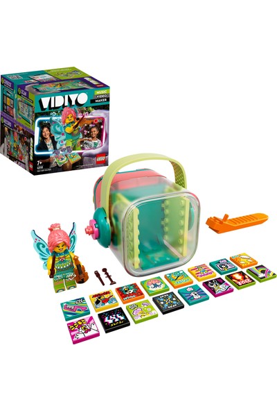 LEGO® Vidiyo™ Folk Fairy Beatbox 43110 Yapım Seti Oyuncağı; Çocukları Kendi Müzik Kliplerini Yönetmeye ve Oynamaya Teşvik Edin (89 Parça) LEGO® Vidiyo™ Folk Fairy Beatbox 43110 Yapım Seti Oyuncağı; Çocukları Kendi Müzik Kliplerini Yönetmeye ve Oynamaya Teşvik Edin (89 Parça)