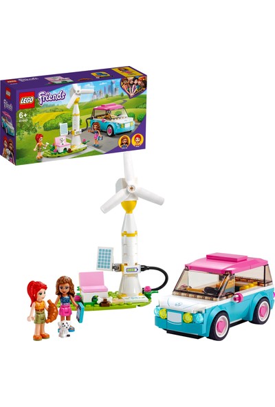 LEGO® Friends Olivia'nın Elektrikli Arabası 41443 -Çocuklar için Sürdürülebilirlik Temalı Oyuncak Yapım Seti (183 Parça) LEGO® Friends Olivia'nın Elektrikli Arabası 41443 -Çocuklar için Sürdürülebilirlik Temalı Oyuncak Yapım Seti (183 Parça)