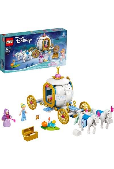 LEGO® l Disney Princess™ Sindirella'nın Kraliyet Arabası 43192 - Çocuklar İçin Yaratıcı Oyuncak Yapım Seti (237 Parça) LEGO® l Disney Princess™ Sindirella'nın Kraliyet Arabası 43192 - Çocuklar İçin Yaratıcı Oyuncak Yapım Seti (237 Parça)