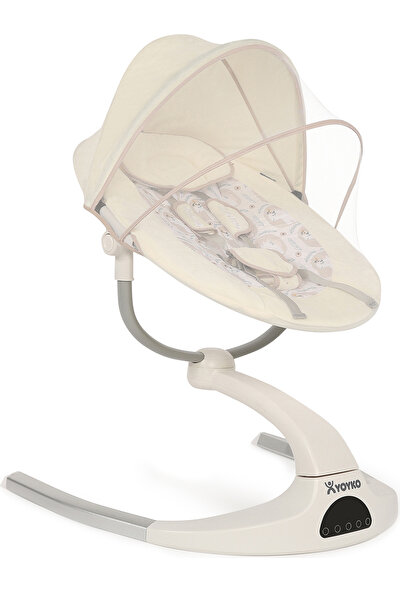 Yoyko Luxury Otomatik Sallanan Ana Kucağı Coffee Pony B05