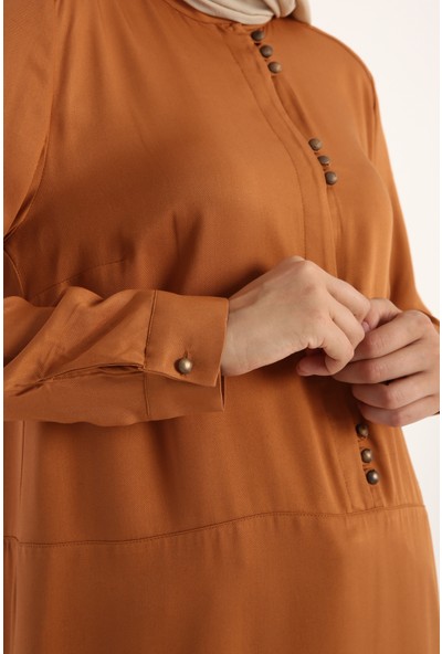 ALLDAY Doğal Kumaşlı Biritli Tunik ALLDAY Doğal Kumaşlı Biritli Tunik