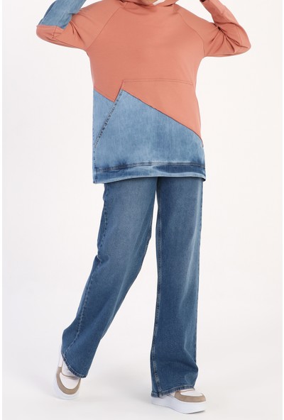 ALLDAY Denim Garnili Sweat Tunik ALLDAY Denim Garnili Sweat Tunik