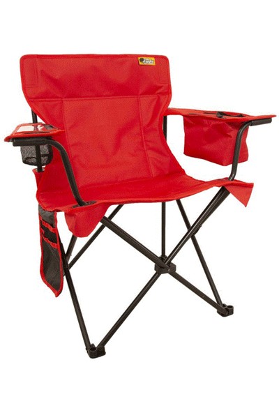 Funky Chairs Cool Ice Kırmızı Lüks Kamp Sandalyesi Funky Chairs Cool Ice Kırmızı Lüks Kamp Sandalyesi