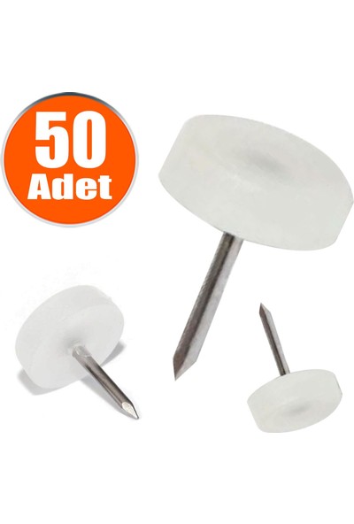 Badem10 Çivili Poligrit Zemin Koruyucu Pabuç Şeffaf Plastik Poligirit (50 Adet) Badem10 Çivili Poligrit Zemin Koruyucu Pabuç Şeffaf Plastik Poligirit (50 Adet)