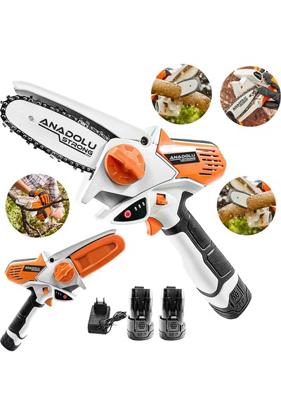 Anadolu Strong Anadolu STRONG ANS-1064 ÇIFT Akülü Bakır Sargılı Pratik Şarjlı Testere Mavi Turuncu Anadolu Strong Anadolu STRONG ANS-1064 ÇIFT Akülü Bakır Sargılı Pratik Şarjlı Testere Mavi Turuncu