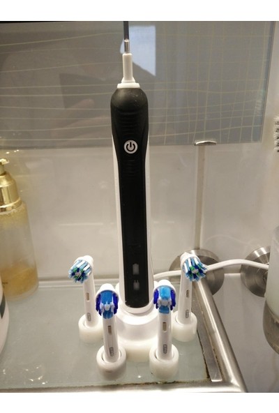 Aldım Geldi Oral-B Pro 750, 4 Fırça ve Şarj Cihazı Için Stand Aparat Tutucu Aldım Geldi Oral-B Pro 750, 4 Fırça ve Şarj Cihazı Için Stand Aparat Tutucu