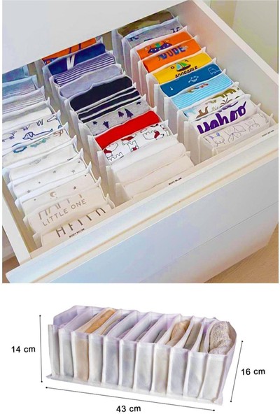 Rennway Akordiyon Çekmece Düzenleyici Organizer 11 Gözlü Rennway Akordiyon Çekmece Düzenleyici Organizer 11 Gözlü