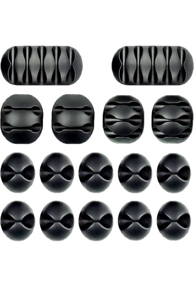Kyrotech Kablo Düzenleyici Yapışkanlı Multi Set Kablo Toplama 16 Parça Kyrotech Kablo Düzenleyici Yapışkanlı Multi Set Kablo Toplama 16 Parça