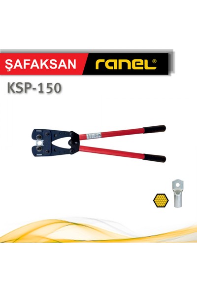 Şafaksan Kablo Pabucu Sıkma Pensesi KSP-150