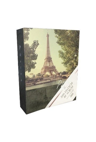 Dijital Dünyası Fotoğraf Albümü 200'LÜK 10X15CM Renkli Eyfel Kulesi Desenli Dijital Dünyası Fotoğraf Albümü 200'LÜK 10X15CM Renkli Eyfel Kulesi Desenli