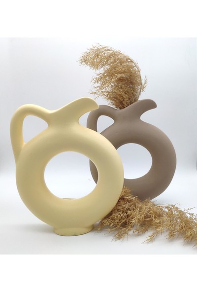 Ankara Hobi Hitit Vazo 2'li Dekor Set-1 Ankara Hobi Hitit Vazo 2'li Dekor Set-1