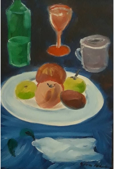 Lulubel Kanvas Yağlıboya Tablo