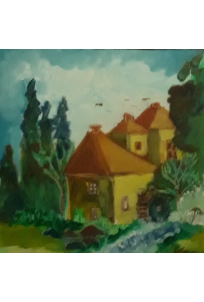 Lulubel Kanvas Yağlıboya Tablo