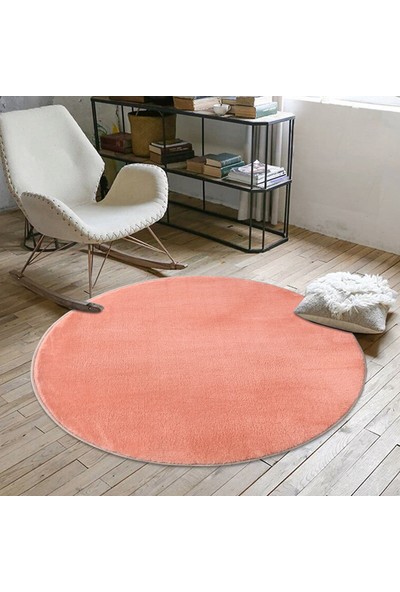 Payidar Yıkanabilir Post Peluş Desen 4010 Pudra Pembe 60X60 cm Daire Dod Taban Halı Payidar Yıkanabilir Post Peluş Desen 4010 Pudra Pembe 60X60 cm Daire Dod Taban Halı