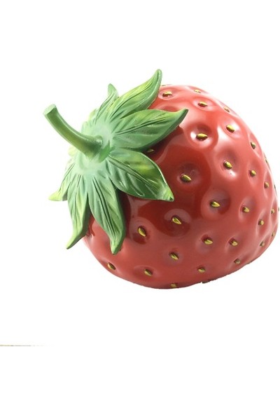 MiaKuba Dekoratif Çilek-Polyester(Büyük)