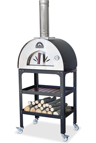 Barba Fl-46 Sehpalı Taşınabilir Bahçe Fırını Barba Fl-46 Sehpalı Taşınabilir Bahçe Fırını