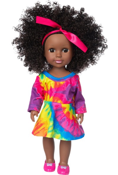 Nanstore Siyah Afrika Siyahı Bebek Sevimli Kıvırcık Siyah 35CM Vinil Bebek Oyuncak (Yurt Dışından) Nanstore Siyah Afrika Siyahı Bebek Sevimli Kıvırcık Siyah 35CM Vinil Bebek Oyuncak (Yurt Dışından)