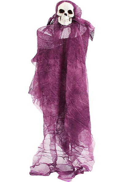 Nanstore Cadılar Bayramı Korkunç Kafatası Iskelet Dekor (Yurt Dışından)