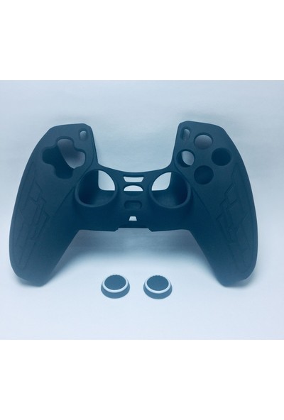 esm yapı market Playstation 5 Dualsense Gamepad Siyah Slikon Koruyucu Set, Ps5 Slikon Kılıf ve Analog Koruyucu esm yapı market Playstation 5 Dualsense Gamepad Siyah Slikon Koruyucu Set, Ps5 Slikon Kılıf ve Analog Koruyucu
