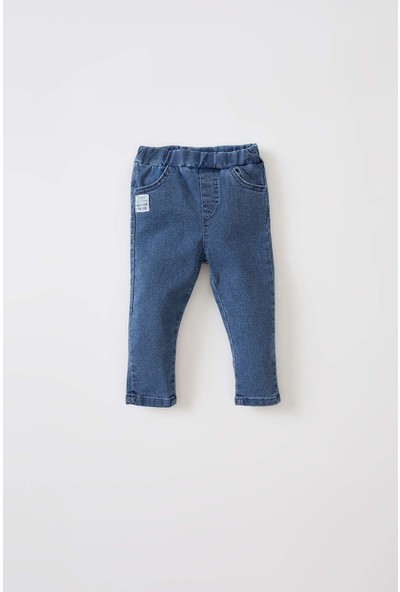 DeFacto Erkek Bebek Esnek Belli Jean Pantolon W1489A221AU