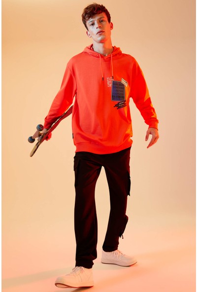 DeFacto Kargo Fit Basic Chino Pantolon W0422Az21Au