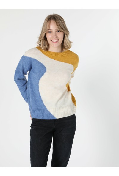 Colin's Çok Renkli Kadın Kazak