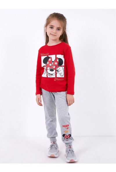 Minnie Mouse Çocuk Eşofman Takım 18488 Minnie Mouse Çocuk Eşofman Takım 18488