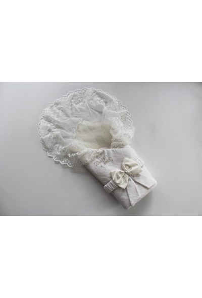 Tomuycuk Efsane Dubai Luck Baby Lüks Kundak Ekru