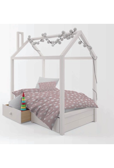 Ak-teks Tekstil Nevresim Takımı Bebek - Çocuk ( Yıldızlı Model ) Ak-teks Tekstil Nevresim Takımı Bebek - Çocuk ( Yıldızlı Model )