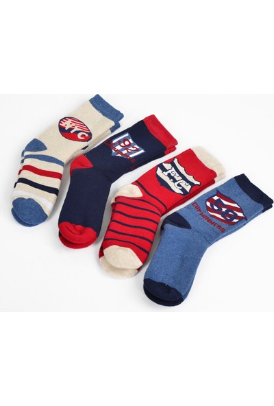Semoor 4'lü Fc Erkek Havlu Soket Çorap