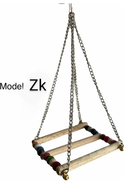 HLD Zincirli Muhabbet Kuşu Salıncağı