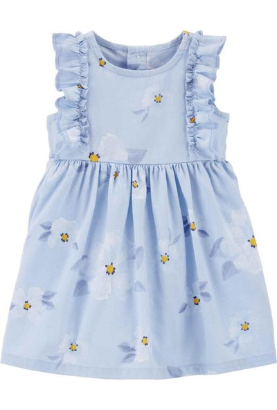 Carter's Kız Bebek Çiçek Desenli Elbise
