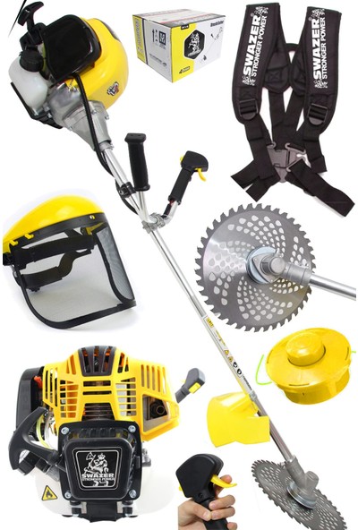 Swazer X380 4 Zamanlı Benzinli Motorlu Tırpan Çim Ot Biçme ve Kesme Makinesi Swazer X380 4 Zamanlı Benzinli Motorlu Tırpan Çim Ot Biçme ve Kesme Makinesi