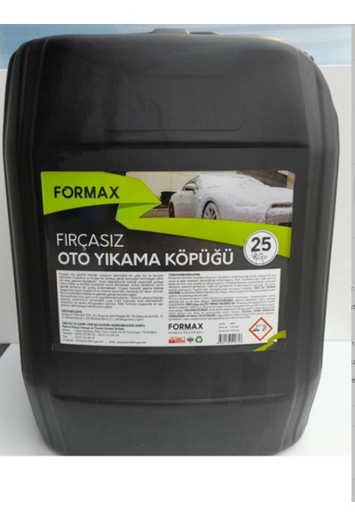 Formax Fırçasız Oto Yıkama Köpüğü