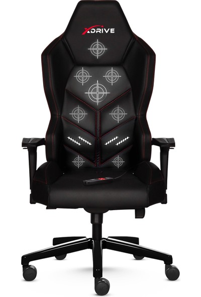Xdrive Kasırga Masajlı Profesyonel Oyuncu Koltuğu Siyah/siyah