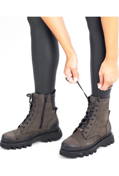 Hammer Jack 21775 Kadın Hakiki Deri Bot • A222KHMJ0001