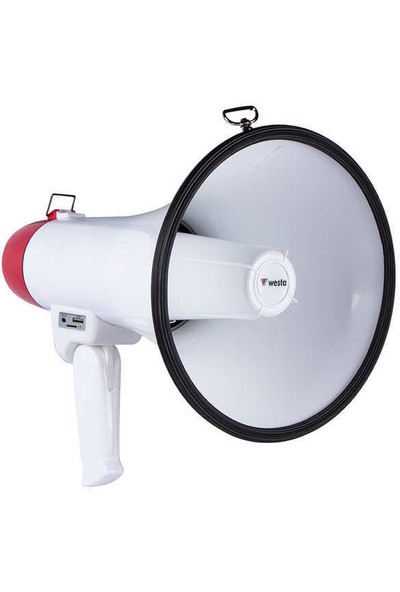 Westa WM-78U 100 Watt Şarjlı Usb'li Megafon Westa WM-78U 100 Watt Şarjlı Usb'li Megafon