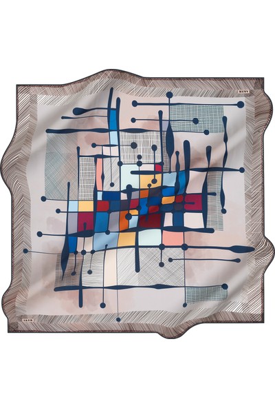 Aker 90X90 Ipek Krep Saten Aker 90X90 Ipek Krep Saten