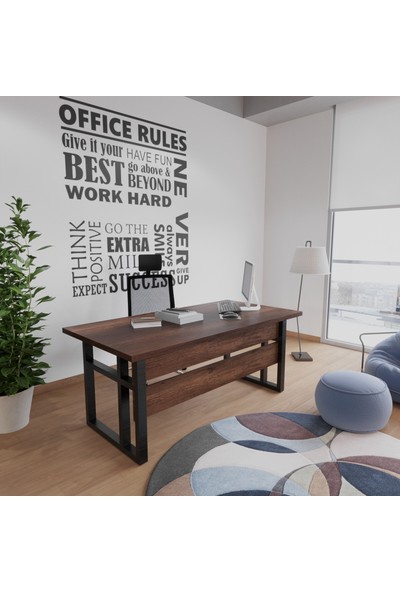 Robin Home Vivaldi A Ofis Çalışma Masası Metal Ayaklı Barok Robin Home Vivaldi A Ofis Çalışma Masası Metal Ayaklı Barok