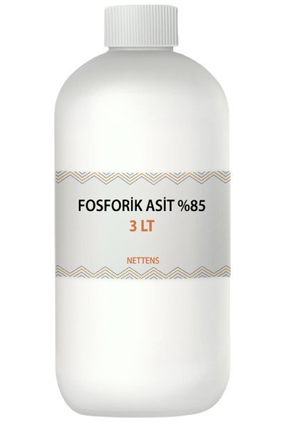 Nettens - Fosforik Asit %85 3 Litre Nettens - Fosforik Asit %85 3 Litre