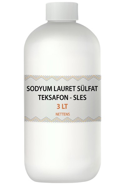 Nettens - Sodyum Lauret Sülfat - Teksafon Sles 3 Litre