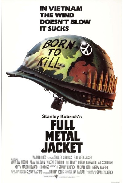 Full Metal Jacket (1987) 70 cm x 100 cm Afiş – Poster Brazıl Full Metal Jacket (1987) 70 cm x 100 cm Afiş – Poster Brazıl