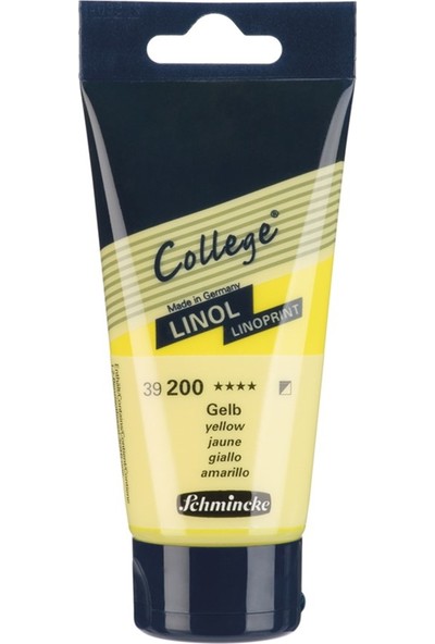 Schmincke College Linol Boyası 75 ml Yellow 200 Schmincke College Linol Boyası 75 ml Yellow 200