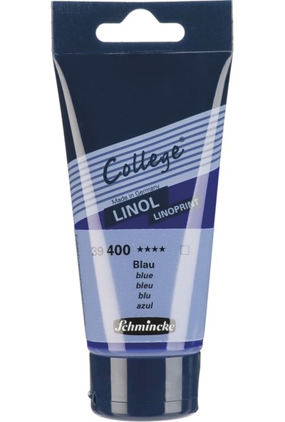 Schmincke College Linol Boyası 75 ml Blue 400 Schmincke College Linol Boyası 75 ml Blue 400
