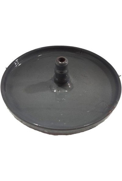 Mogan Çömlekçilik Toprak El Yapımı Gri Sırlı Tabak Tütsülük Mogan Çömlekçilik Toprak El Yapımı Gri Sırlı Tabak Tütsülük