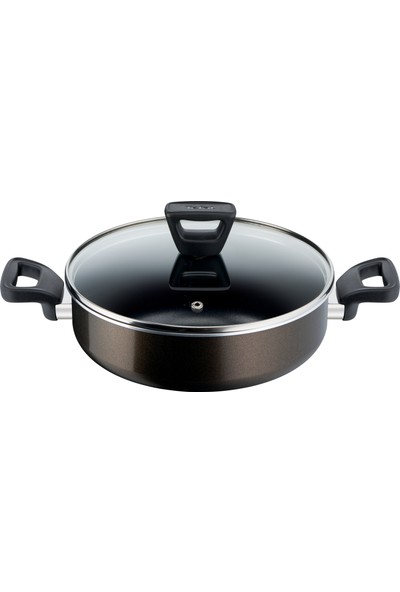 Tefal Titanyum 2x Xl Difüzyon Tabanlı 26 cm Kısa Tencere - 2100121927 Tefal Titanyum 2x Xl Difüzyon Tabanlı 26 cm Kısa Tencere - 2100121927