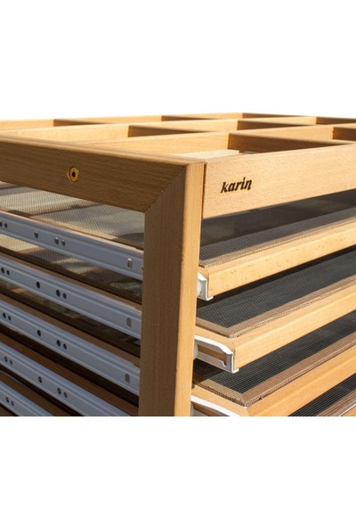 Karin 10 Raflı Kurutma Rafı 60X80 cm